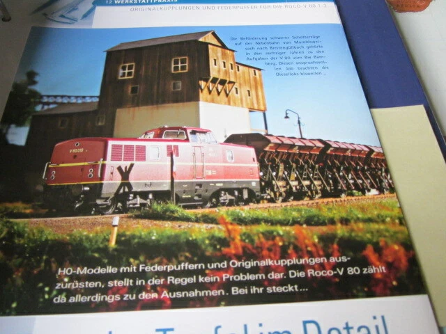 MEISTERSCHULE MODELLBAHN N 12 Bearbeiten Originalkupplung Federpuffer ...