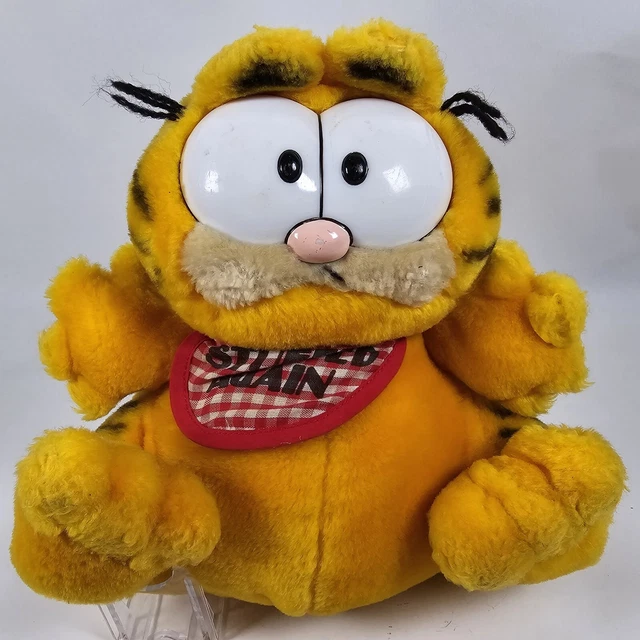GARFIELD STUFFED AGAIN Vintage Soft Toy Plush 8" Tall 1981 R Dakin £14. ...