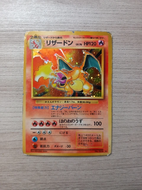 CARTA POKÉMON CHARIZARD 006 Base Set - Expansion Pack - Holo Rara ...