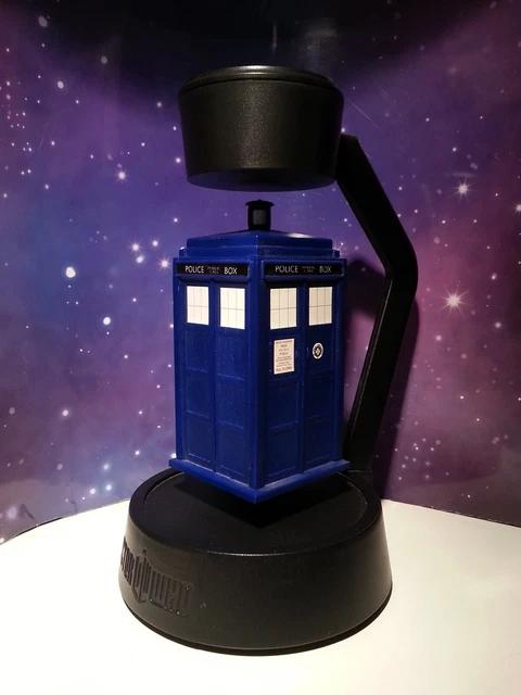 DOCTOR WHO TARDIS Floating Spinning Hovering Flying Hovering Levitating ...