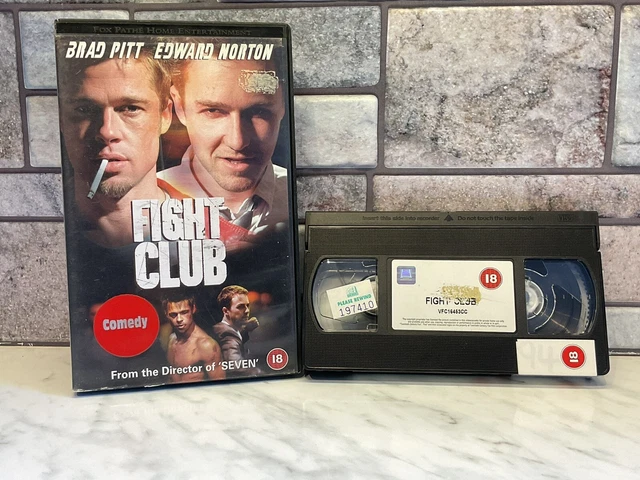 SEVEN VHS TAPE - Brad Pitt, Morgan Freeman - Big Box Ex-Rental £3.95 ...