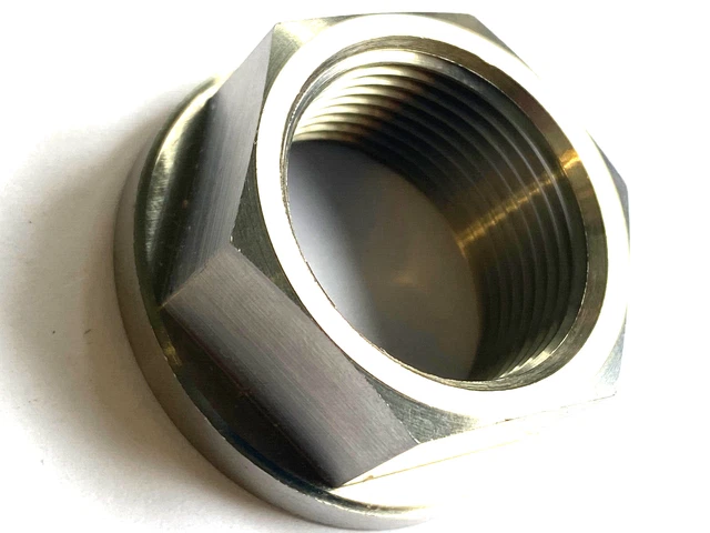 SUZUKI GSXR1300 HAYABUSA 1997 - 2023 Rear Axle Flanged Nut Titanium ...