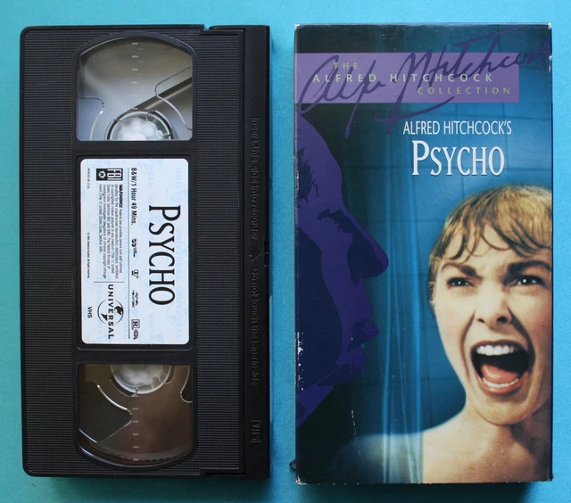 PSYCHO-1999 (1960) ALFRED Hitchcock Horror VHS Tape Anthony Perkins Janet Leigh £5.39 - PicClick UK