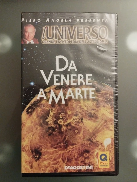 VHS PIERO ANGELA Presenta "Da Venere A Marte" De Agostini Sealed ...