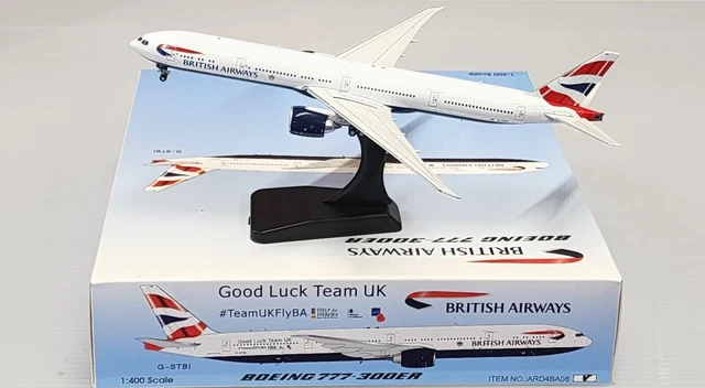 AVIATION 400 BOEING 777-300ER British Airways 'Good Luck Team UK' EUR ...