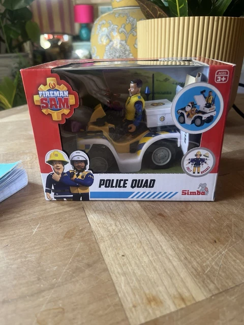 FIREMAN SAM POLICE Quad PC Malcom £16.15 - PicClick UK