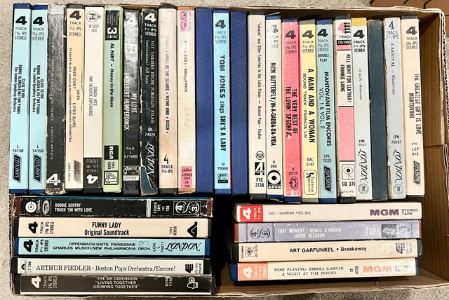 YOU PICK: MUSIC Reel to Reel Tapes 100+ tapes listed Rock Jazz Blues ...