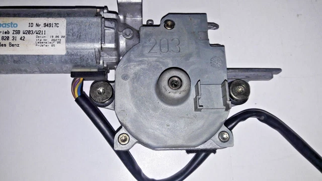 MERCEDES BENZ W211 W219 w203 w209 MOTEUR DE TOIT OUVRANT 2038203142 OEM ...