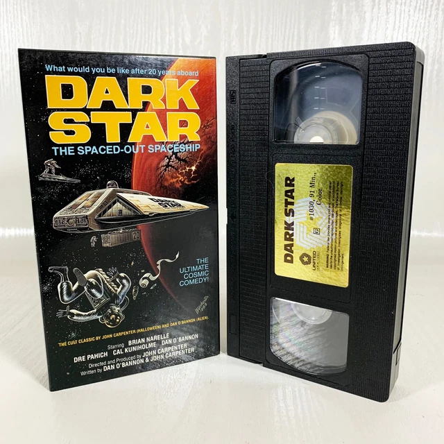 DARK STAR (HORROR VHS) Rare United Gold Label Special Edition - John ...