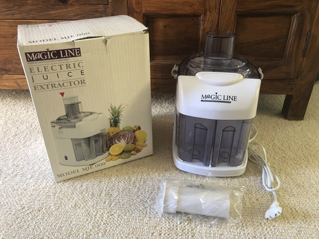 MAGIC LINE ELECTRIC Juice Extractor MJE 000 - New (Open Box) £9.99 ...