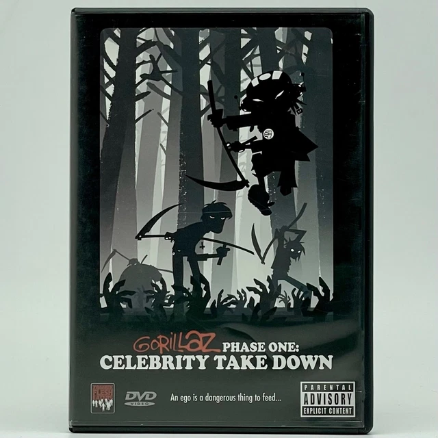 GORILLAZ - PHASE One: Celebrity Takedown (2002) DVD, Enhanced CD - RARE £15.47 - PicClick UK