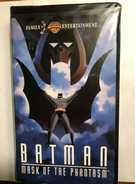 BATMAN MASK OF The Phantasm Clamshell Vhs Warner Bros £3.31 - PicClick UK