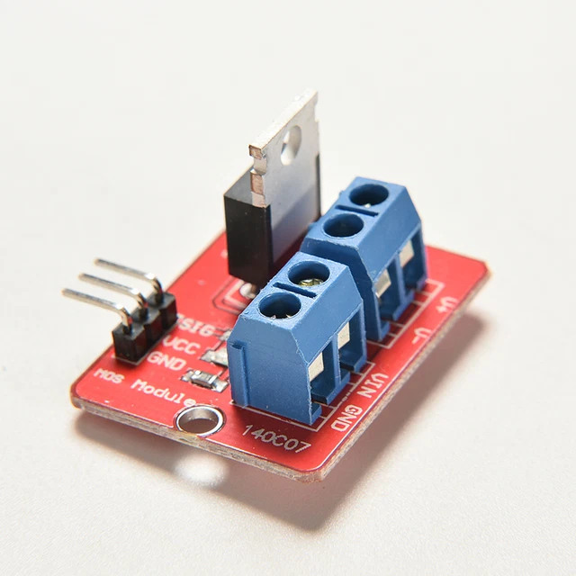 MOSFET BUTTON IRF520 MOSFET Driver Module for Arduino ARM Raspberry pi ...