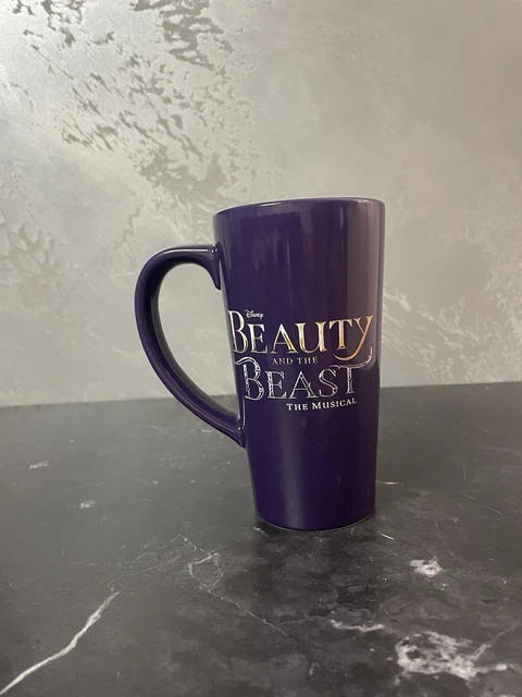 WALT DISNEY BEAUTY and the Beast The Musical Latte Mug Cup £19.99 ...