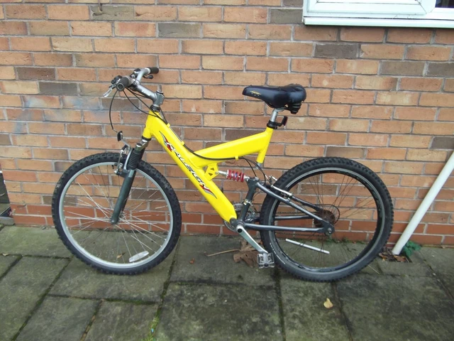 RALEIGH MAX AIR ride full suspension Mountain bike 21 speed please read ...