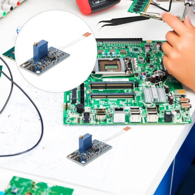 TEST SENSOR MODULE Bending Amplifier Kit Digital Gauge Mini Strain £11. ...