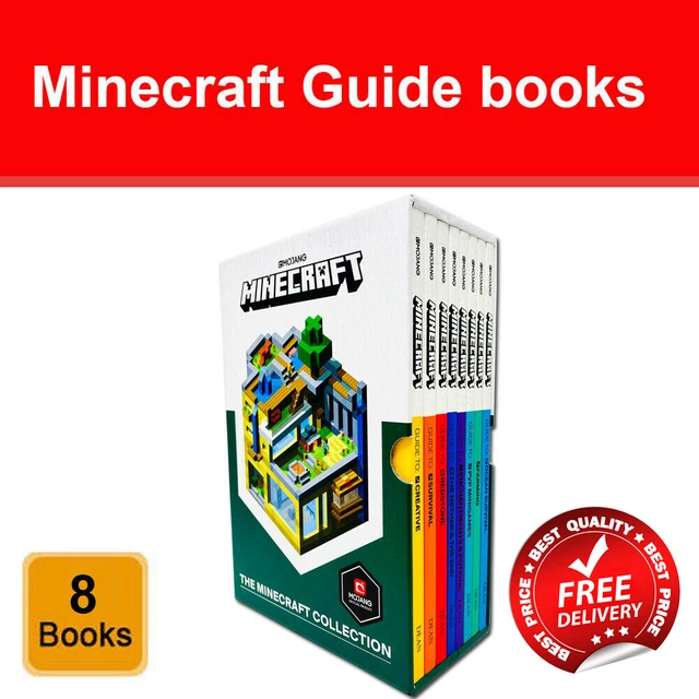 THE OFFICIAL MINECRAFT Guide 8 Books Collection Box Set By Mojang NEW ...