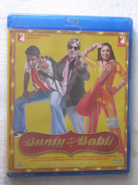 BUNTY AUR BUBLI Amitabh Bachchan blu ray Hindi Film Bollywood India EUR ...
