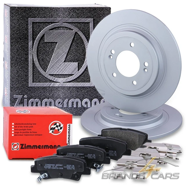 ZIMMERMANN BREMSSCHEIBEN + Beläge Hinten Für Kia Sportage Ql Hyundai Tucson Tl EUR 118,90 ...