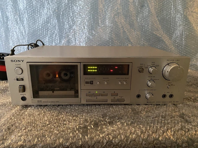 SONY TC-K61 DOLBY Stereo Tape Counter Cassette Deck Player & Recorder ...