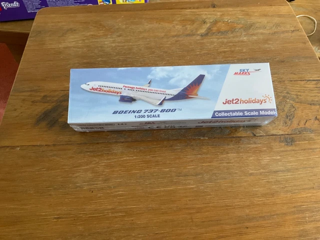 COLLECTIBLE SCALE MODEL Aircraft - JET2HOLIDAYS BOEING 737-800 BNIB £17 ...
