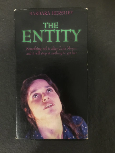 VHS MOVIE - THE ENTITY Barbara Hershey Horror FOX VIDEO 1993 - used ex ...