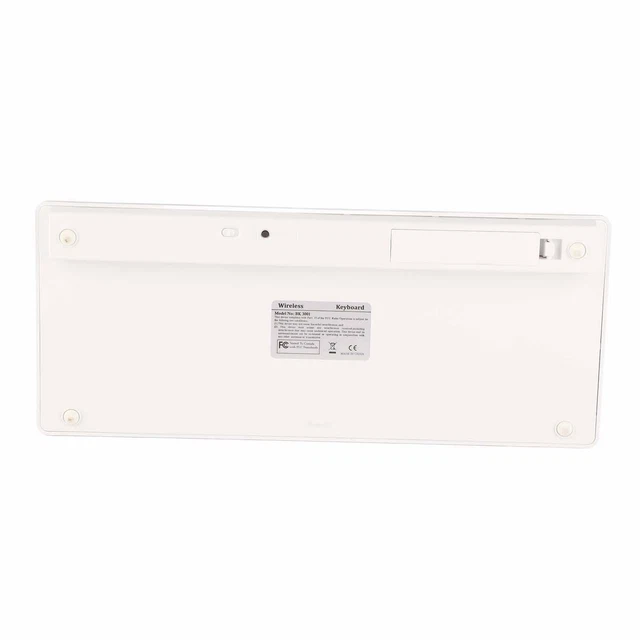 WIRELESS KEYBOARD UNIVERSAL Slim Silent Wireless BT German Keyboard For ...