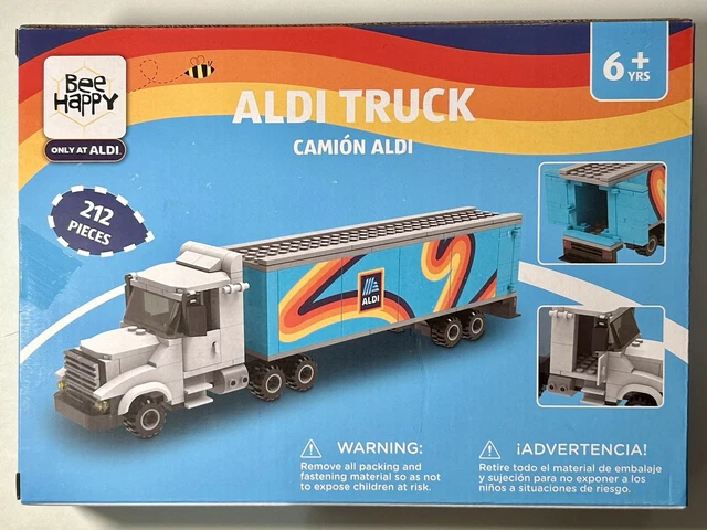 NEW 🚚 ALDI Bricks Truck Buildable Model Toy - 212 Pieces - Limited ...