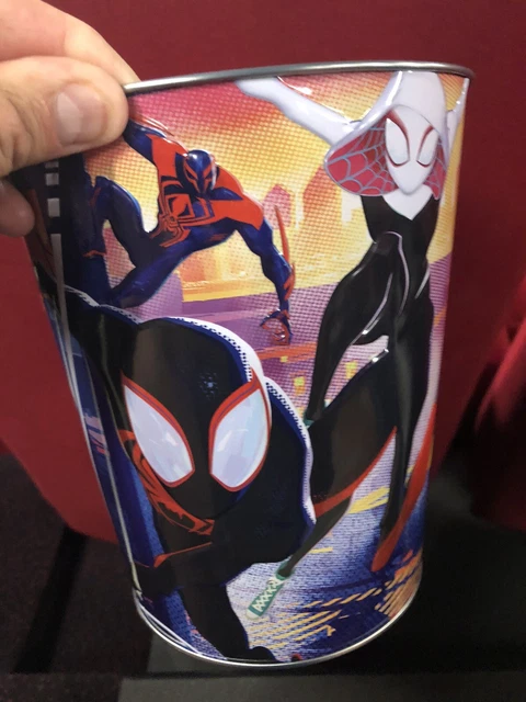 SEAU METAL SPIDER-MAN Across the spider-verse Pop-corn Marvel Cinéma ...