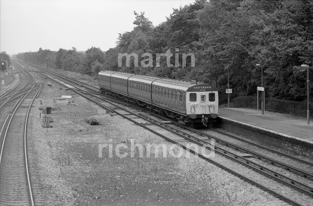 FARNBOROUGH CLASS 405 4-SUB EMU 4732 21.9.88 John Vaughan Negative ...