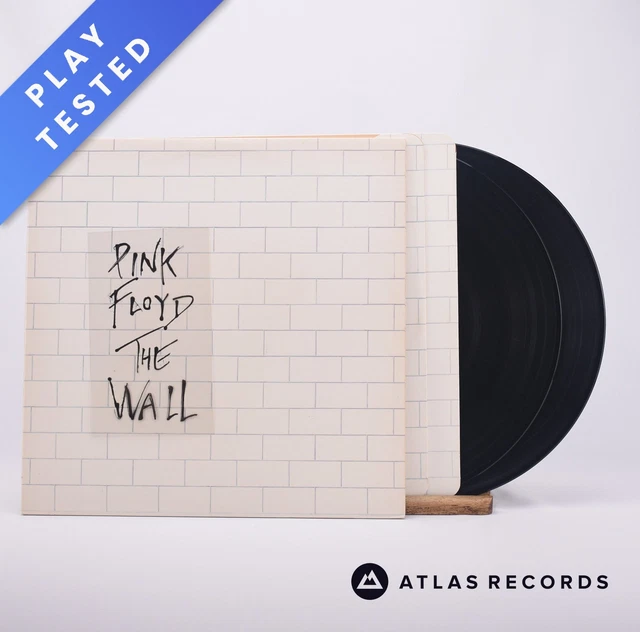 PINK FLOYD THE Wall Sticker First Press Double LP Album Vinyl Record ...