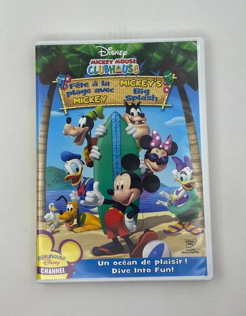 MICKEY MOUSE CLUBHOUSE : Mickey's big splash - DVD bilingual - Disney ...