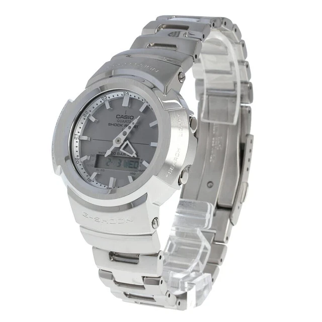 CASIO G-SHOCK WATCH Men's Full Metal Radio Solar AWM-500D-1A8 $296.23 ...