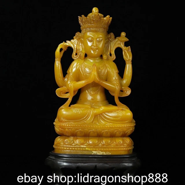 10 &VIEILLE STATUE tibétaine de Bouddha Chen Zhizhi à quatre bras EUR 1.188,00 - PicClick FR