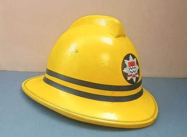 VINTAGE CROMWELL LONDON Fire Brigade Helmet - Medium-Used -Display -TV ...