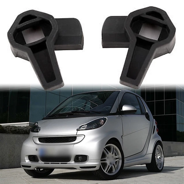 ENHANCED PROTECTION WITH Left and Right Hood Latches for Smart Fortwo ...