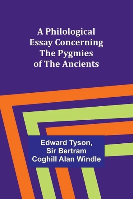 ESSAI PHILOLOGIQUE SUR les pygmées des anciens par Edward Tyson Pape EUR 21,43 - PicClick FR