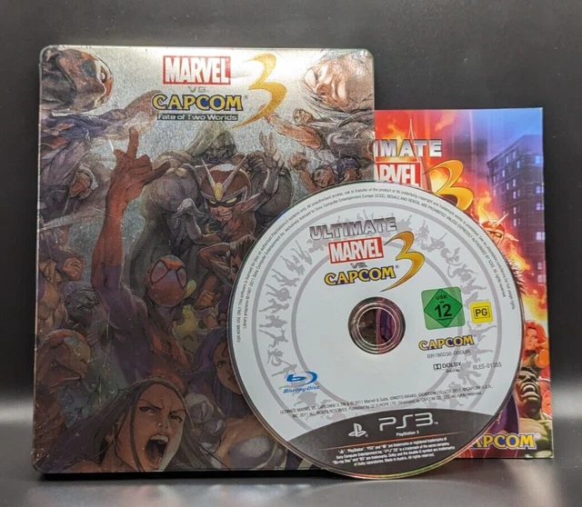 ULTIMATE MARVEL VS Capcom 3 + Steelbook - Playstation 3 - UK PAL Complete £29.99 - PicClick UK