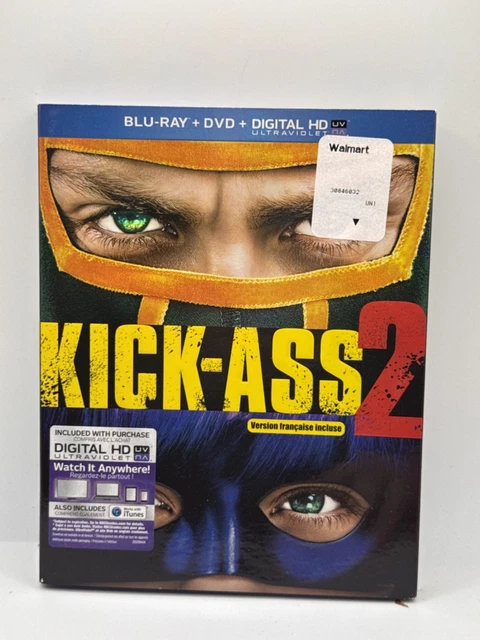 KICK-ASS 2 (BLU-RAY Disc, 2013) Tested and Works $20.99 - PicClick CA