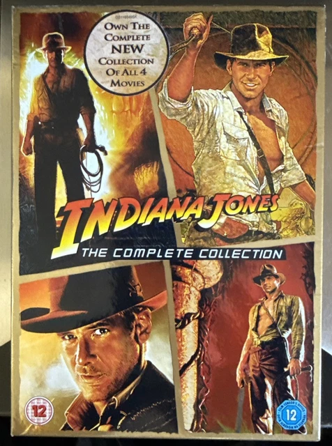 INDIANA JONES THE Complete Collection (Box Set) (DVD, 2008) £7.94 ...