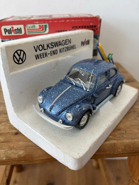 RARE POLISTIL 1/25 VW Volkswagen Beetle Kitzbuhel Weekend Ski S77 £94. ...
