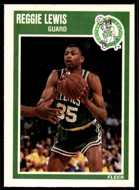1989-90 FLEER REGGIE Lewis Rookie Boston Celtics #10 EUR 1,94 - PicClick FR
