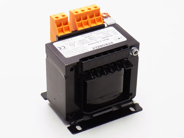 EINPHASEN STEUERTRANSFORMATOR STEUERTRAFO Transformator 400V/230V 100VA Strobelt EUR 84,00 ...