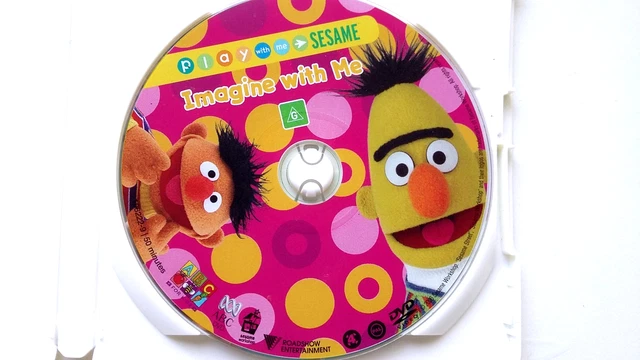 SESAME STREET ERNIE & Bert Children's Handle ABC KIDS DVD Region 4 $15.50 - PicClick AU