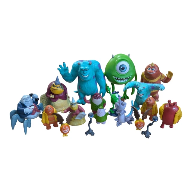 DISNEY PIXAR MONSTERS Inc Large Bundle Figures Plastic £29.99 - PicClick UK