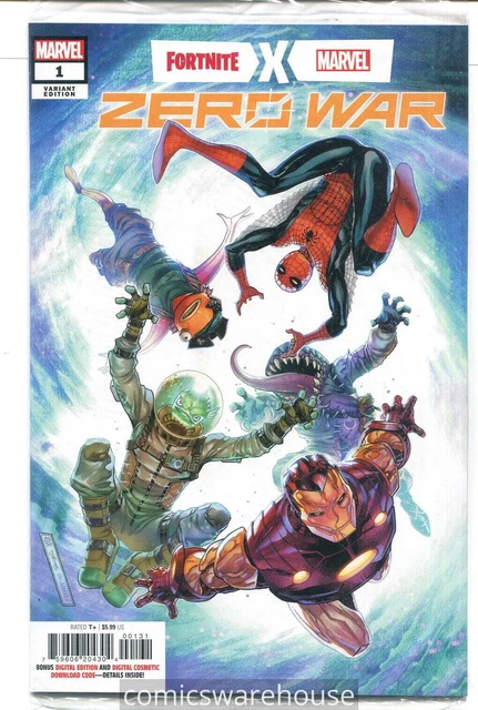 FORTNITE X MARVEL Zero War (2022 Marvel) #1 Variante 1:25 Jim Cheung ...