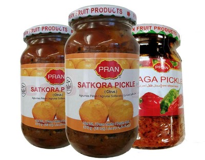 PRAN SATKORA PICKLE Citrus 2 JARS - Pran Naga 1 Jar - FREE P&P £9.90 ...