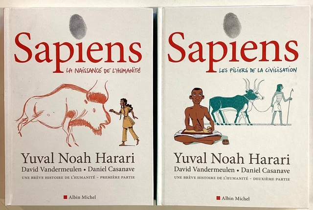 BD SAPIENS TOMES 1 et 2 Yuval Noah Harati Vandermeulen Casanave EUR 20 ...
