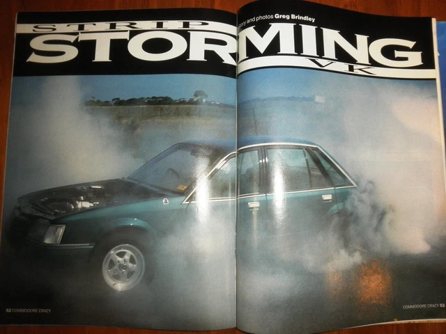 COMMODORE CRAZY #15 VR Corsa HDT VU Magnum VK VN VR Statesman LP 93 ...