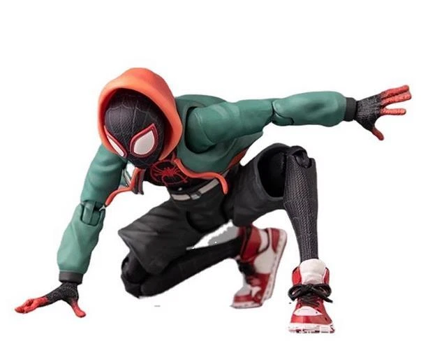 NUOVO MODELLINO SPIDER-MAN Into the Spider-Verse Miles SHF DEX KO Ver ...